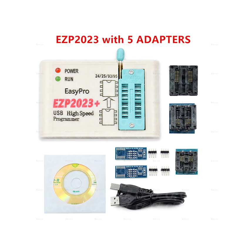 EZP2023+ USB SPI BIOS EEPROM Programmer with Software & Driver Support